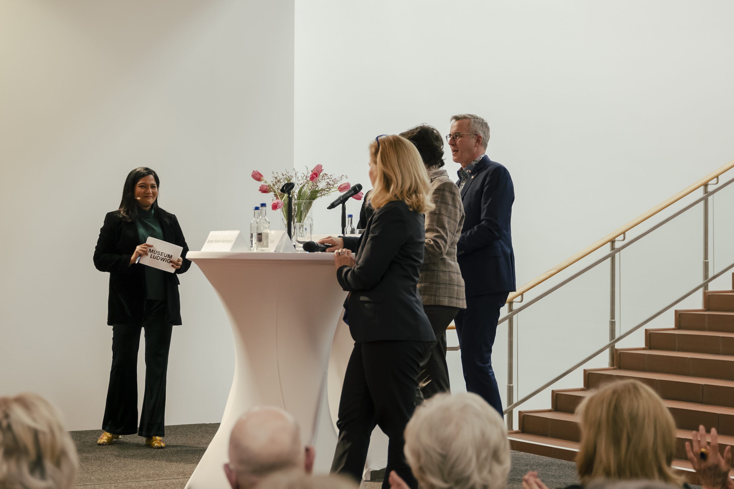 Moderation Ausstellungseröffnung "Ursula" im Museum Ludwig